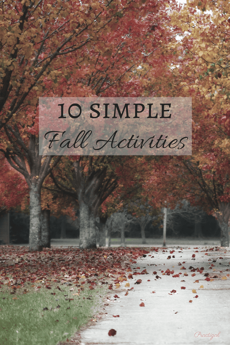 Simple Fall Activities | Practigal Blog | Simplify. Organize. Prioritize.